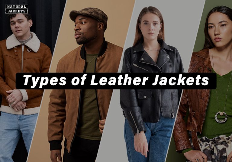 16 Popular Different Types of Leather Jackets