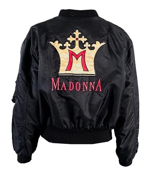 Madonna Blond Ambition Tour Bomber Jacket