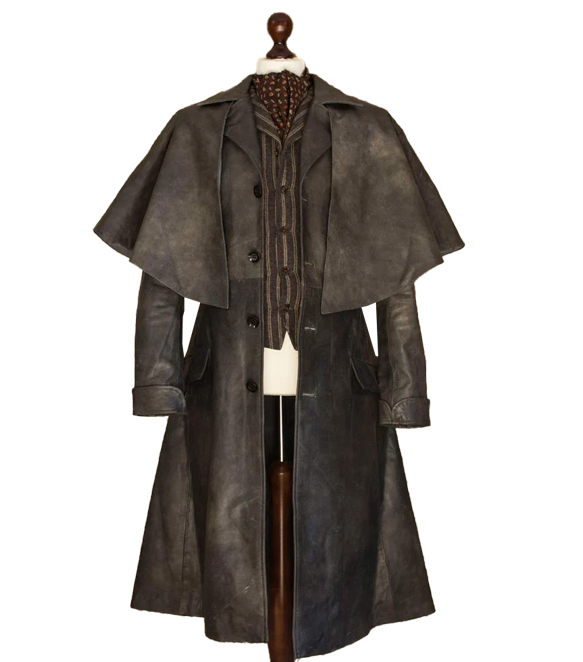 The Hunter Bloodborne Hunter Leather Coat