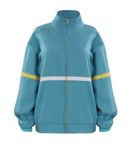 Stranger Things S04 Max Mayfield Blue Track Jacket