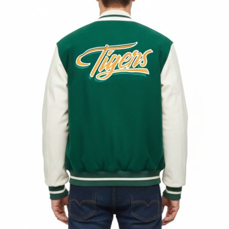 Stranger Things Hawkins Stadium Letterman Jacket