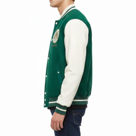 Stranger Things Hawkins Stadium Letterman Jacket